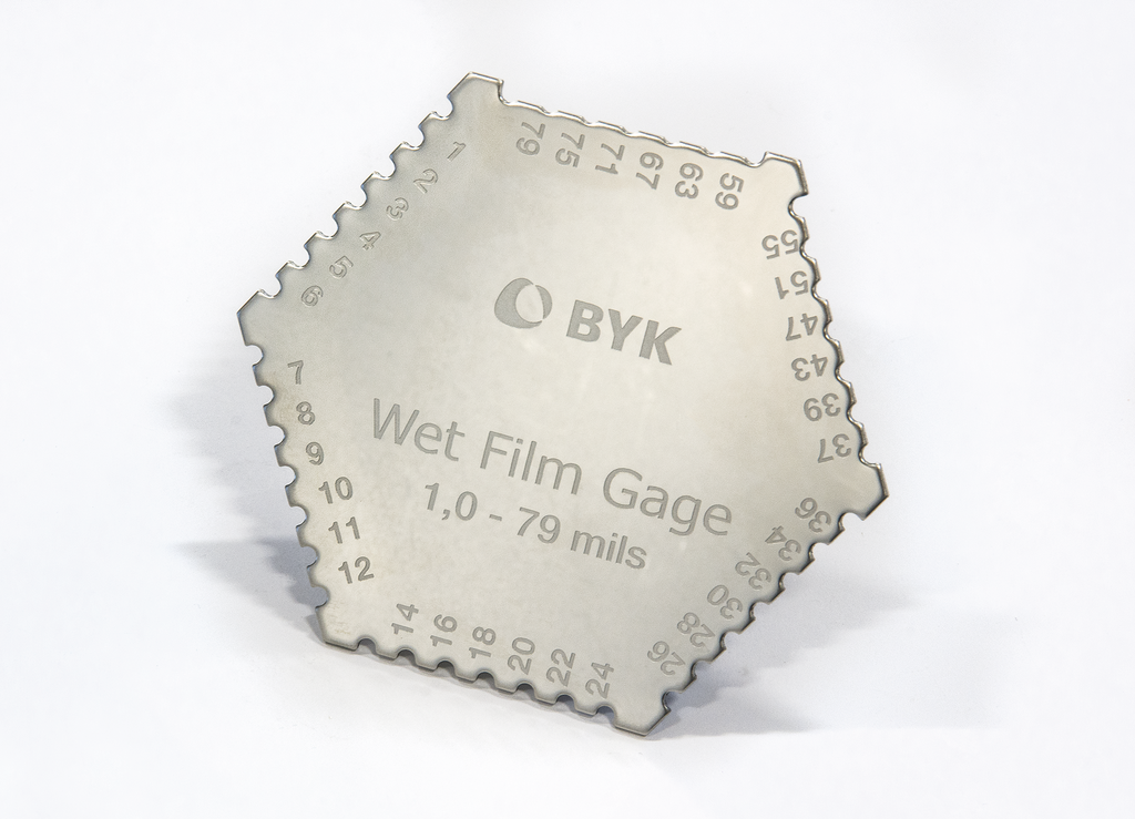 Comb Gage 5-150 µm, stainless steel
